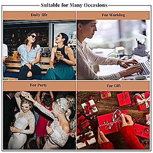 LEACOOLKEY 3 Pack Women Vintage Wide Waist Belt for Dress, Elastic Cinch Belt with Retro Interlocking Brass Buckle