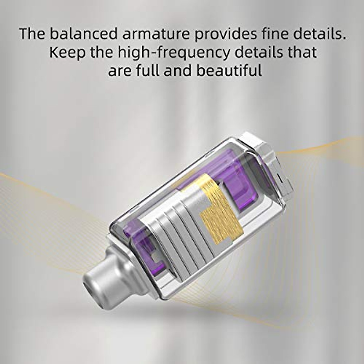 KZ S2 Hybrid Dual Driver in Ear Earphones, TWS True Wireless Bluetooth 5.0 Earbuds with Microphone, 1DD+1BA HiFi Headsets for Sports/Workout/Game/Music (White)