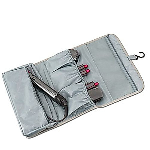 Ferbao Storage Bag for Dyson Airwrap Styler Accessories Hanging Travel Protective Case for HD01 HD03 Hair Dryer (Black)