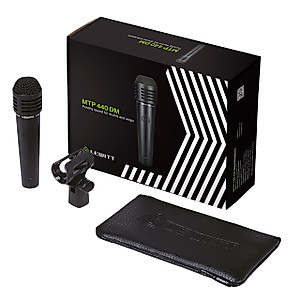 LEWITT MTP 440 DM - Dynamic Instrument Microphone - Ideal for Guitar amplifiers and Snare Drums - Lively and Punchy Sound