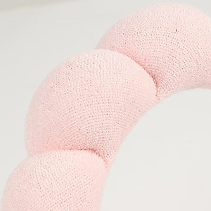 Dalin Spa Headband for Women, Makeup Headband for Sponge & Terry Towel Cloth Fabric Hair Band and Versed Headband for Washing Face, Makeup Removal, Shower, Skincare(Black-1 Pc)