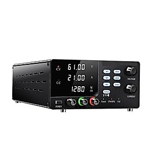 Programmable 30V, 60V, 20A and 10A DC Power Supply Output Switch, Charging Button, Power Bank Panel Lock Function(60V20A 1200W,220V)