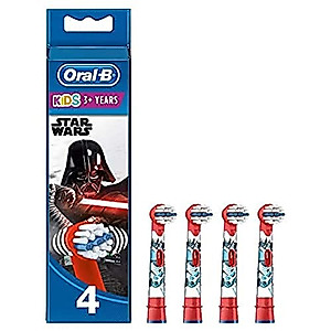 Kids By Oral-b Stages Power Star Wars Replacement Heads 4 Count (Pack of 1)