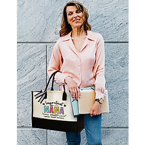 Gifts for Grandma - Gifts for Grandma Birthday Unique, Nana Birthday Gifts - Christmas Gifts for Grandma, Nana Christmas Gifts - Grandmother Gifts, Nana Gifts, Grandma Gift Ideas - Canvas Tote Bag