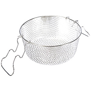 IBILI Frying Basket with Two Side Handles, 23 x 23 x 15 cm, Silver