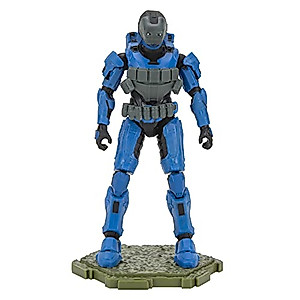 HALO 4” Hero Mission Pack - Spartan Gungnir and Elite Mercenary Action Figures Plus Weapons Infinite Accessories - UNSC Checkpoint