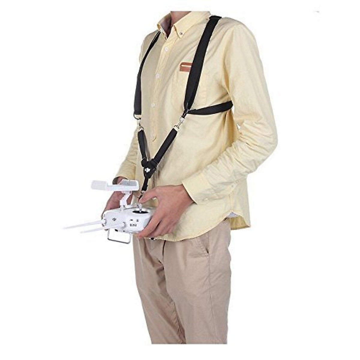 Honbobo Receiver Strap Shoulder Strap Adjustable Drop Prevention Type Phantom 3/4/4 Pro etc. Compatible Strahook with 2.5 cm Wide DJI Drone Accessory for DJI Phantom 4 Pro V2.0
