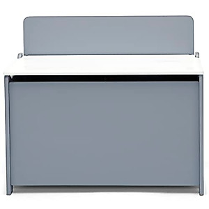 Gap GapKids Toy Box - Greenguard Gold Certified, Grey/White