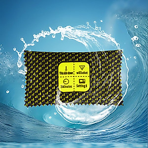 QBmalls 100g Rechargeable Silica Gel Desiccant Pack of 5,Moisture Absorber for Storage,Gun Safes,camper and Cars,Desiccant Dehumidifier for Closets,Drawer,Luggage and Small Spaces