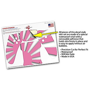 WraptorSkinz Skin Wrap compatible with Sony PS5 DualSense Controller Rising Sun Japanese Flag Pink (CONTROLLER NOT INCLUDED)