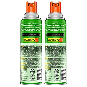 OFF! Outdoor Insect & Mosquito Repellent Fogger, Kills & Repels Insects in an up to 900 sq, ft, area, 16 oz. (Pack of 2)