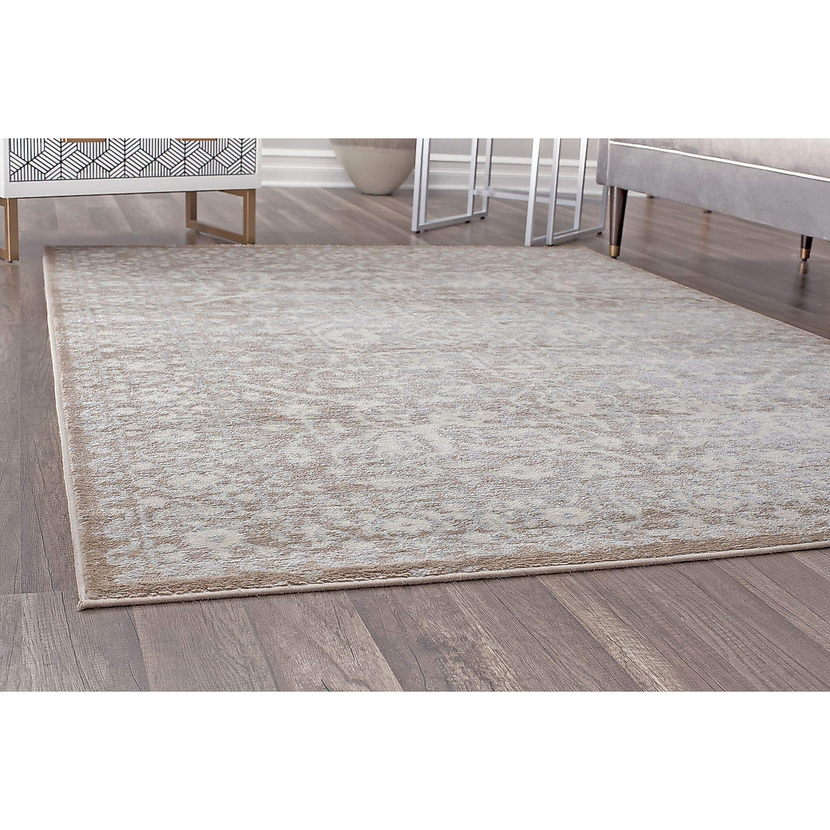 Rugs America LX20A Vanilla Vintage Transitional Area Rug 9' x 12'