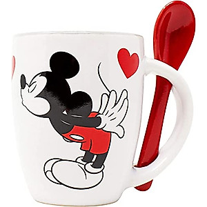 Disney Mickey n Minnie Espresso Spoon Mug