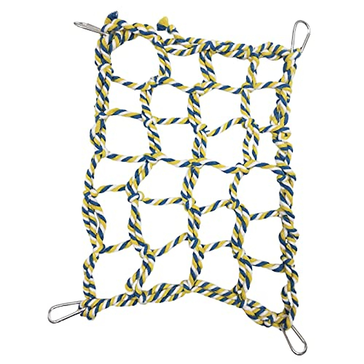 MagiDeal Bird Toys Hamster Hammock Rope Parrot Hammock Climbing Toy Climbing Toys Cage Toys Ladder Climbing Net for Parakeet Pet Parrot