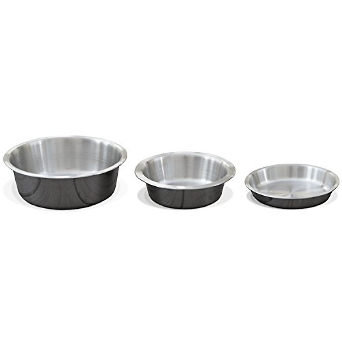 PetFusion Premium 304 Food Grade Stainless Steel Dog & Cat Bowls. Cat Bowls Shallow & Wide for Relief of Whisker Fatigue 13-Ounce
