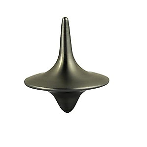 Metal Spinning Top Perfect Balance Desktop Gyro EDC Toy Zinc Alloy Silver Toy Gift