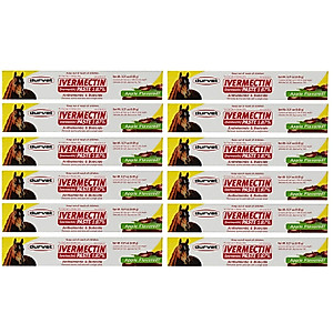 Durvet Ivermectin Paste Equine Dewormer - 12 Pack