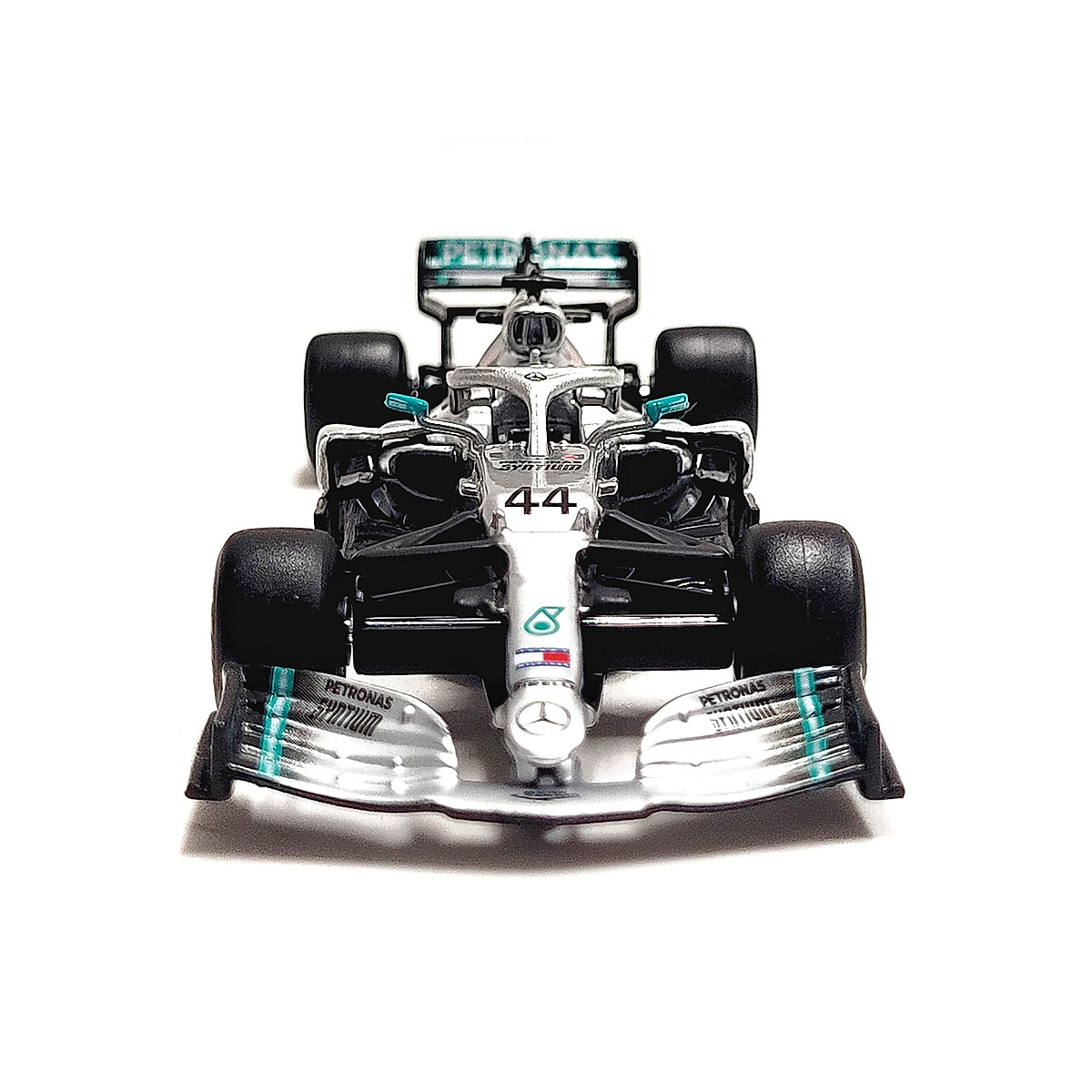 Mercedes AMG Petronas F1 W10 EQ Power+ #44 Lewis Hamilton F1 Formula One (2019) 1/43 Diecast Model Car by Bburago