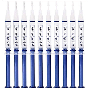 ProDental Teeth Whitening Gel Syringe Refill 10 Pack, 35% Carbamide Peroxide - 60 Treatments, Faster Results Than Tooth Whitening Strips - Pen - Powders and Toothpaste, Safe for Sensitive Teeth
