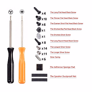 eXtremeRate DIY Replacement Shell Buttons for Nintendo Switch, Light Violet Back Plate for Switch Console, Custom Housing with Full Set Buttons for Joycon Handheld Controller [Only Shell, NO Console]