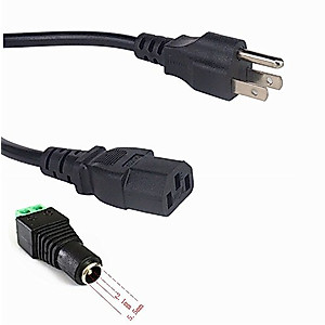 Qidify 15V 3A 45W LED Power Supply Transformer Power Adapter 110V-230V, LED Adapter Driver Transformer for LED SMD RGB