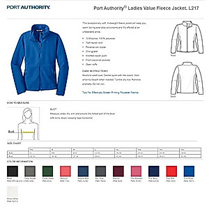 INK STITCH Women L217 Custom Stitching Embroidery Fleece Jackets - Royal (XL)