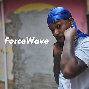 4PCS Silky Durags for Men Women 360 Waves with 1 Wave Cap, Silky Satin Durag Extra Long Tails