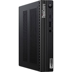 Lenovo ThinkCentre M90q 11CR003XUS Desktop Computer - Intel Core i7 10th Gen i7-10700 Octa-core (8 Core) 2.90 GHz - 16 GB RAM DDR4 SDRAM - 512 GB SSD - Tiny - Black - Windows 10 Pro 64-bit - Intel UHD