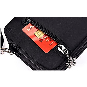 Kimwing Phone Case Bag Crossbody for Samsung Galaxy A50 A20 A21 A32 A52 / S21 S20 Ultra/Note 20 Ultra / S20 FE/Moto G Power Stylus/LG Stylo 5 / OnePlus Nord 10 5G, Girls Women Purse Wallet (Blue)