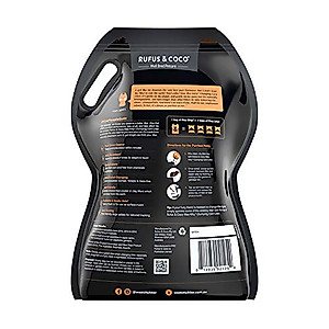 Rufus & Coco WeeKitty | Natural Flushable Clumping Cat Litter | Low Tracking Biodegradable Pellets | Corn 8.8lbs bag