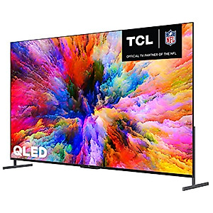 TCL 98" Class XL Collection 4K UHD QLED Dolby Vision HDR Smart Google TV – 98R754,Black