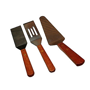 3 Piece Set Stainless Steel Mini Cookie Spatulas And Pie Server