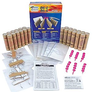 United Model B6-0/B6-6 Engine Bulk Pack, Includes 24 Model Rocket Engines for Two-Stage Rockets