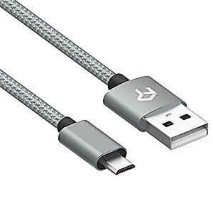 Rankie Micro USB Cable, Nylon Braided Extremely Durable, Data and Charging, 6 Feet