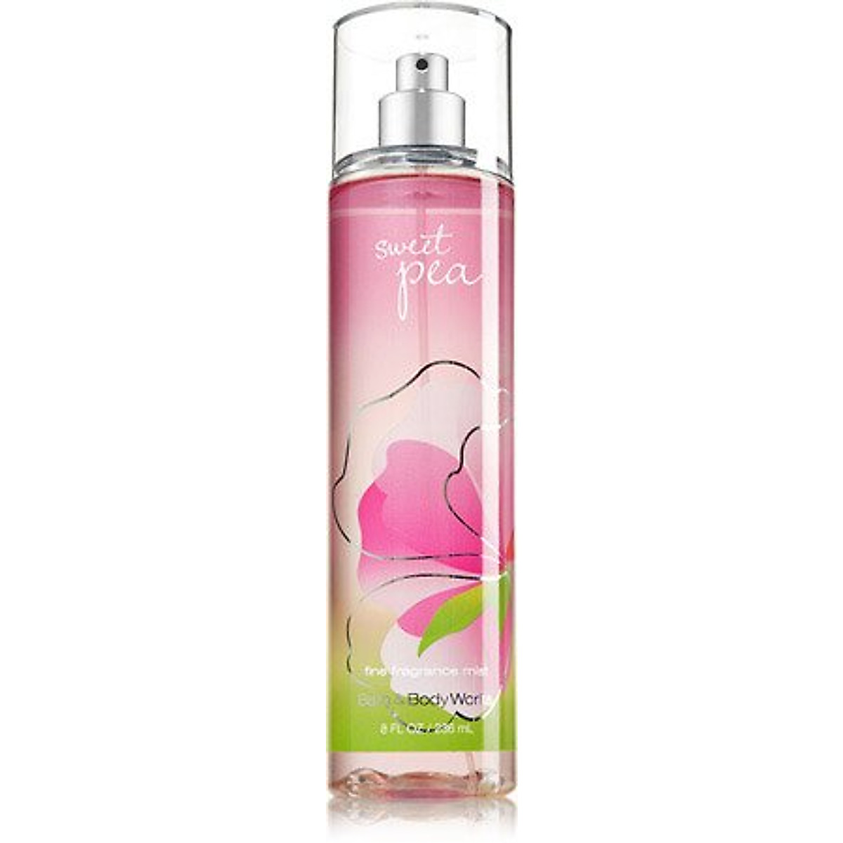 Bath & Body Works Signature Collection - Sweet Pea Fragrance Mist- 8 FL oz. Lot of 2