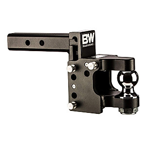 B&W Trailer Hitches Pintle Tow & Stow - Fits 2" Receiver, 2-5/16" Ball, 8.5" Drop - TS10056