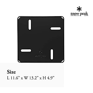 Snow Peak Base Plate, Small, Black