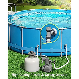 SHAPON Plunger Valve Compatible with Intex Pool Parts and Accessories, On/Off Plunger Valve Replacement for Above Ground Swimming Pool and Pool Filter Pump (1 Pack)