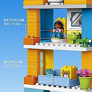 LEGO DUPLO My Town Family House 10835 Building Block Toys for Toddlers (69 Pieces)