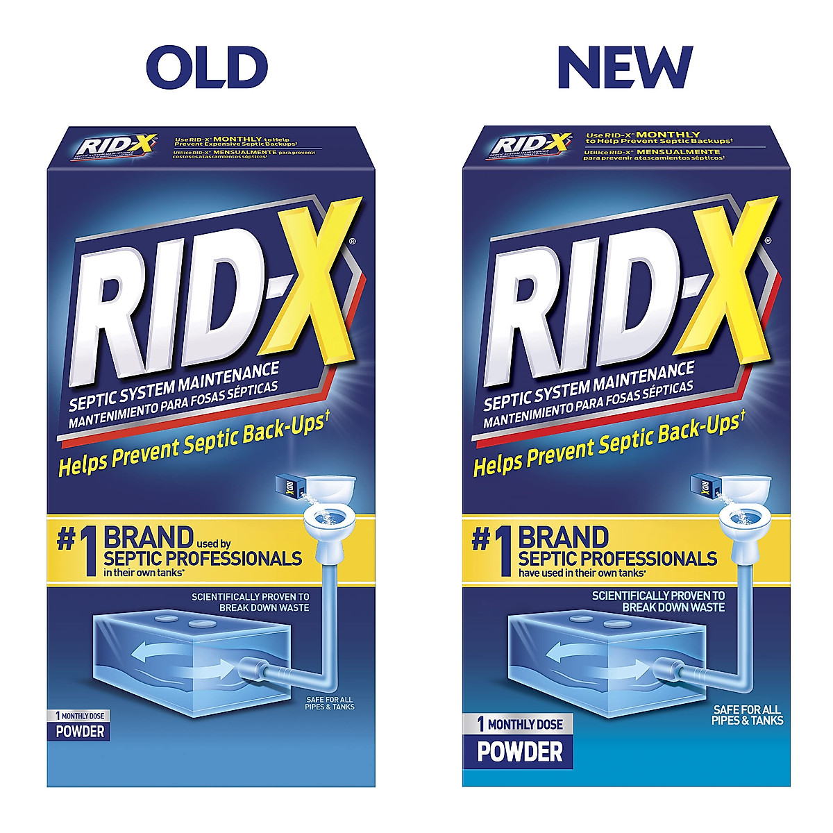 RID-X Septic Treatment, 1 Month Supply Of Powder, 9.8 oz