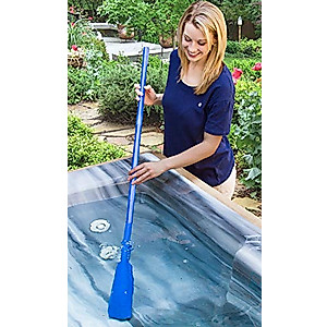 POOL BLASTER Spa Vac Plus Cordless Vacuum for Hot Tubs, Tight Spaces & Small Inflatable Kiddie Pools, Hoseless Handheld Cleaner for Sand, Silt, and Small Debris, by Water Tech