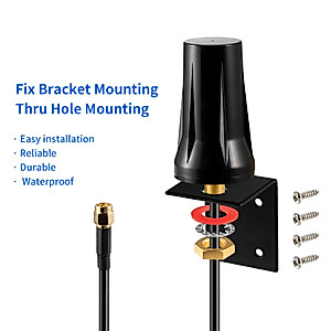 Cellular 4G LTE SMA/TS9 Antenna Compatible with Netgear Nighthawk M1 MR1100 LB1120 LM1200 Verizon Jetpack MiFi AirCard AT&T T-Mobile Hotspot Sprint 4G LTE Router USB Modem Dongle Adapter, Eifagur