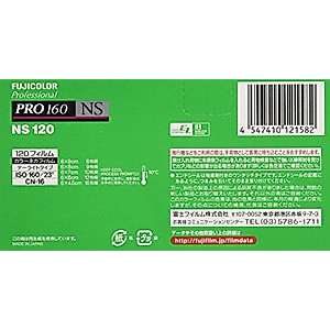 FUJIFILM (for Professional) Color Negative Film Fujicolor PRO 160 NS Brownie Twelve Five 120 PN 160 NS EP 12EX 5