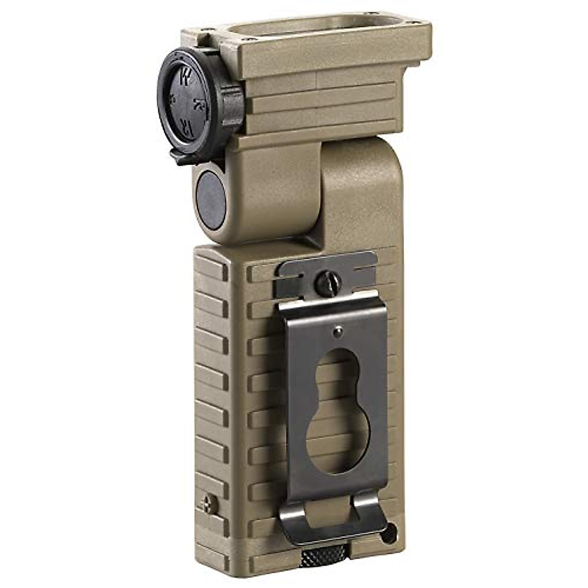 Streamlight 14032 Sidewinder 55-Lumen Military Tactical Flashlight with Articulating Head and Batteries, Coyote