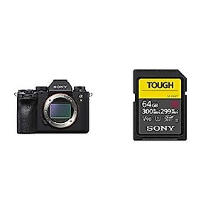 Sony a9 II Mirrorless Camera: 24.2MP Full Frame Mirrorless Interchangeable Lens Digital Camera with High Performance 64GB Memory Card