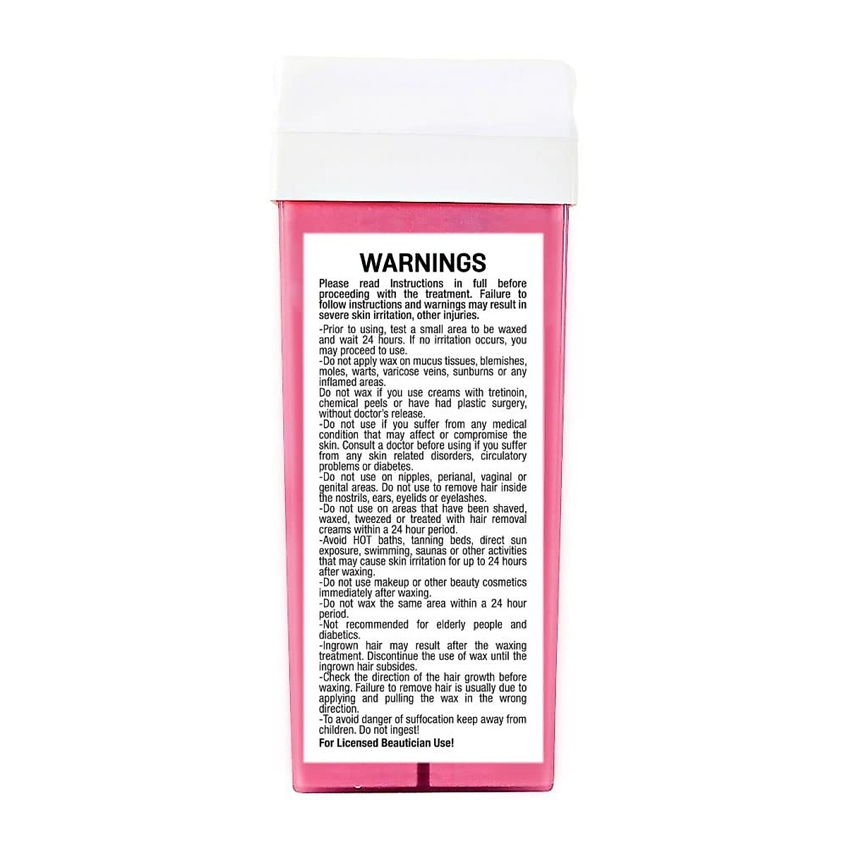Wax Necessities Rose Soft Wax Cartridge 3.38 Ounces