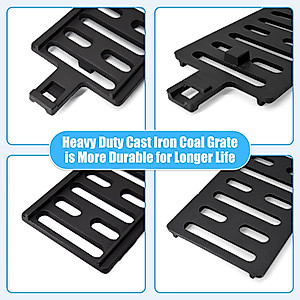 Adviace 40101 Coal Grate for US Stove & USSC Wonderluxe B2350, Wondercoal 2827, Vogelzang VG900 Wood and Coal Circulators.
