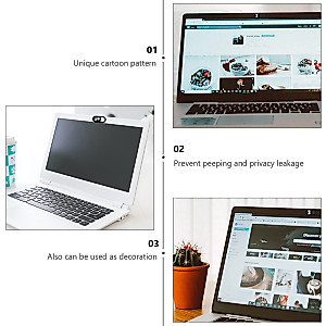 Mobestech 6pcs Cover Webcam Slide Cover Laptop Webcam Cover Webcam Privacy Computer Webcam Cover Adhesive Webcam Tablet Slide Web Slide