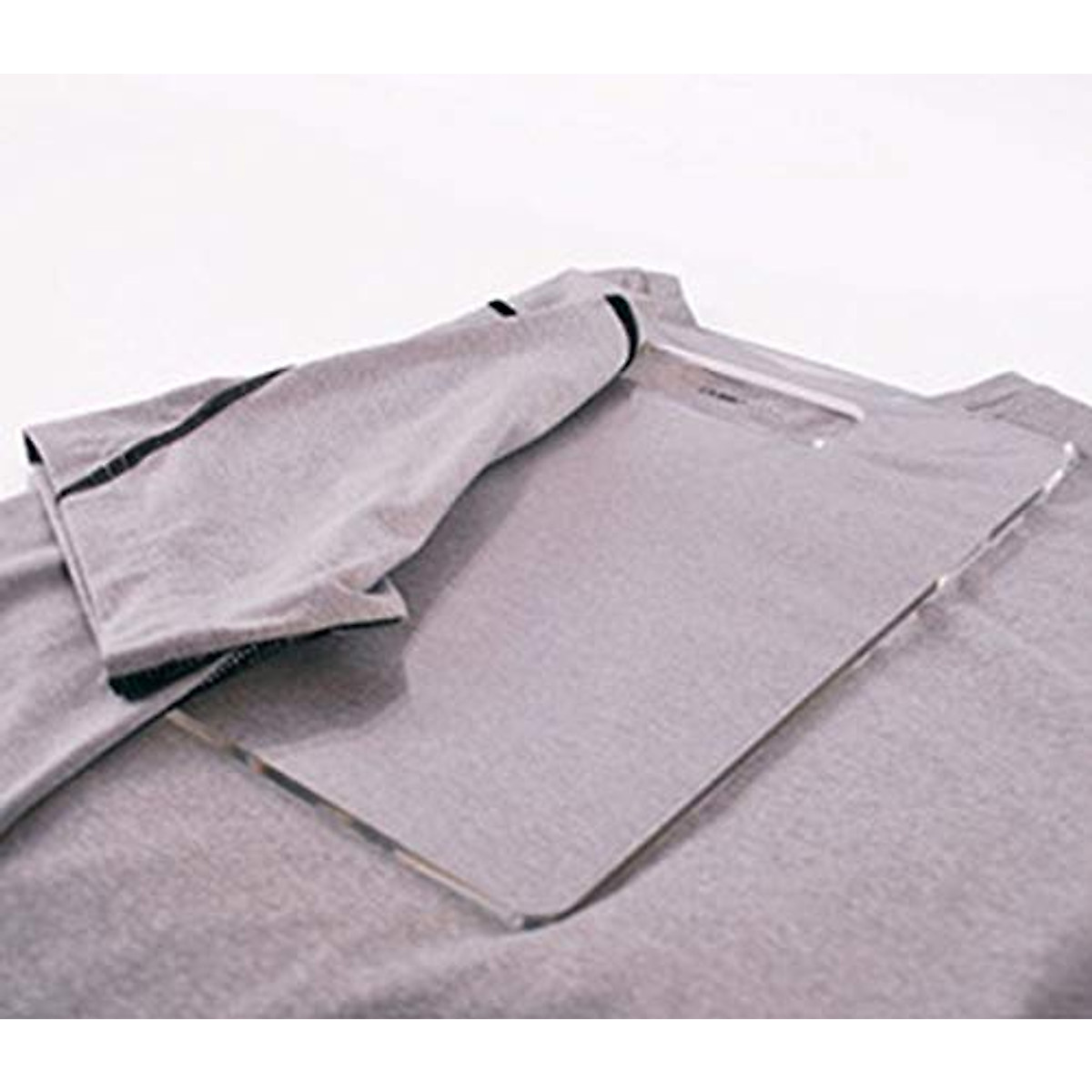 NAHANCO FB1304 Clear Acrylic Shirt Folding Board, 9 1/2” x 14", Pack of 1