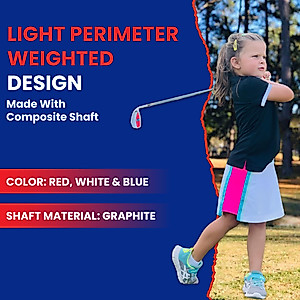 Fingerprints Junior Golf F38 Club for Kids 38"-45" Tall (~Age 4-7) - Unlock Your Junior Golfer's Potential with The Perfect Introductory Pitching Wedge